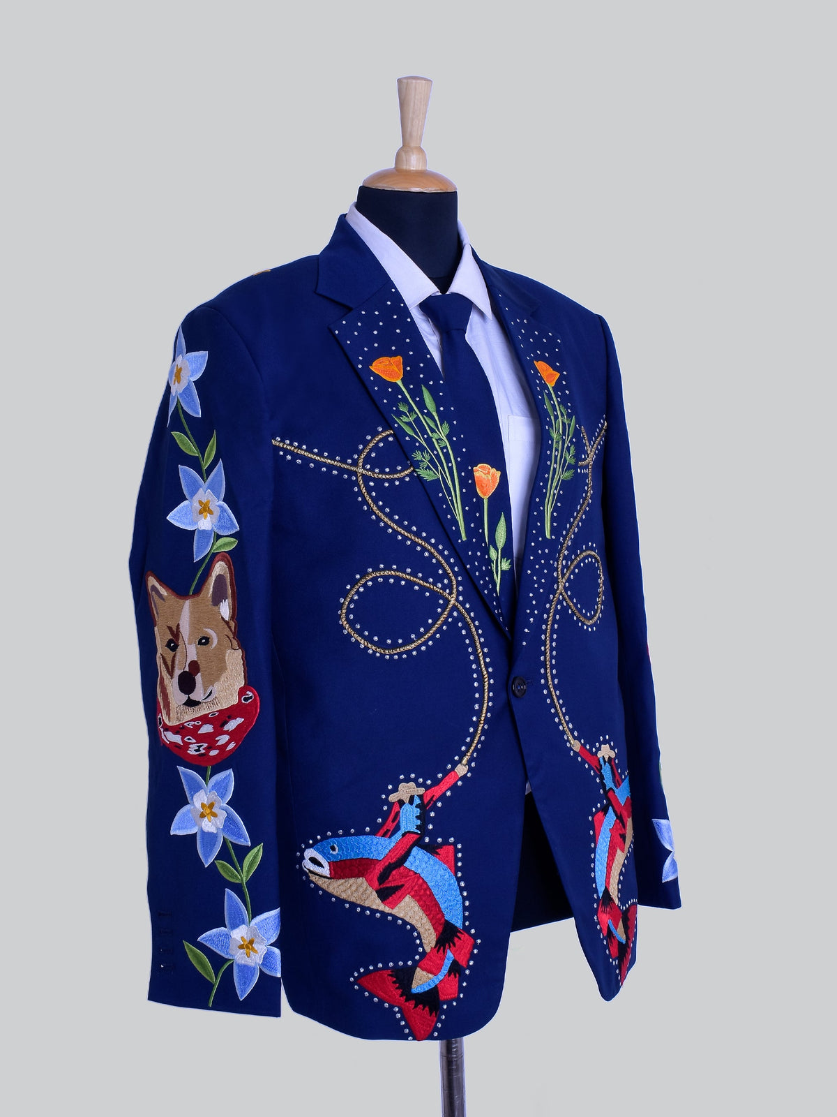 Size: Customized 2 Piece Suit