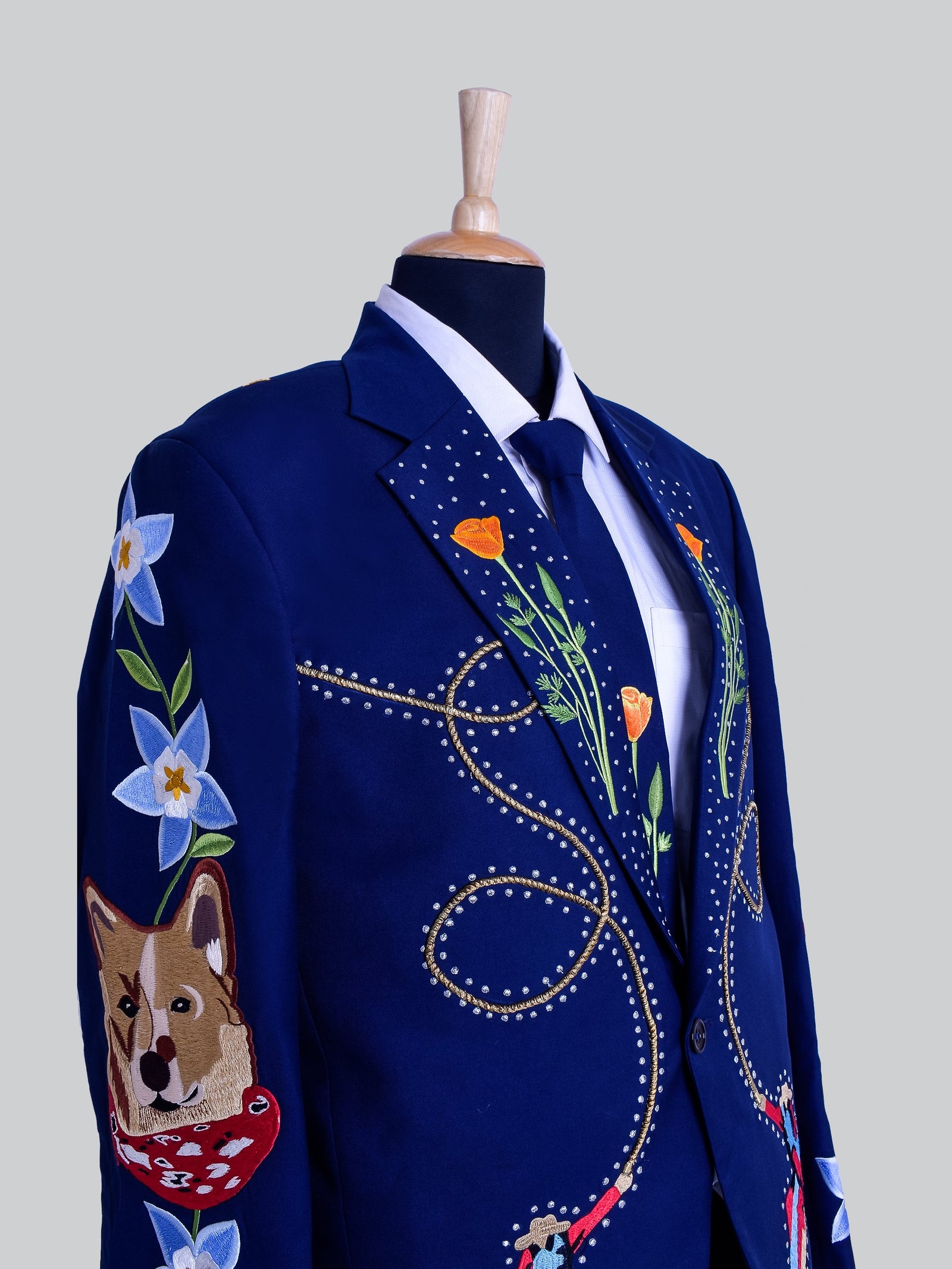 Size: Customized 2 Piece Suit