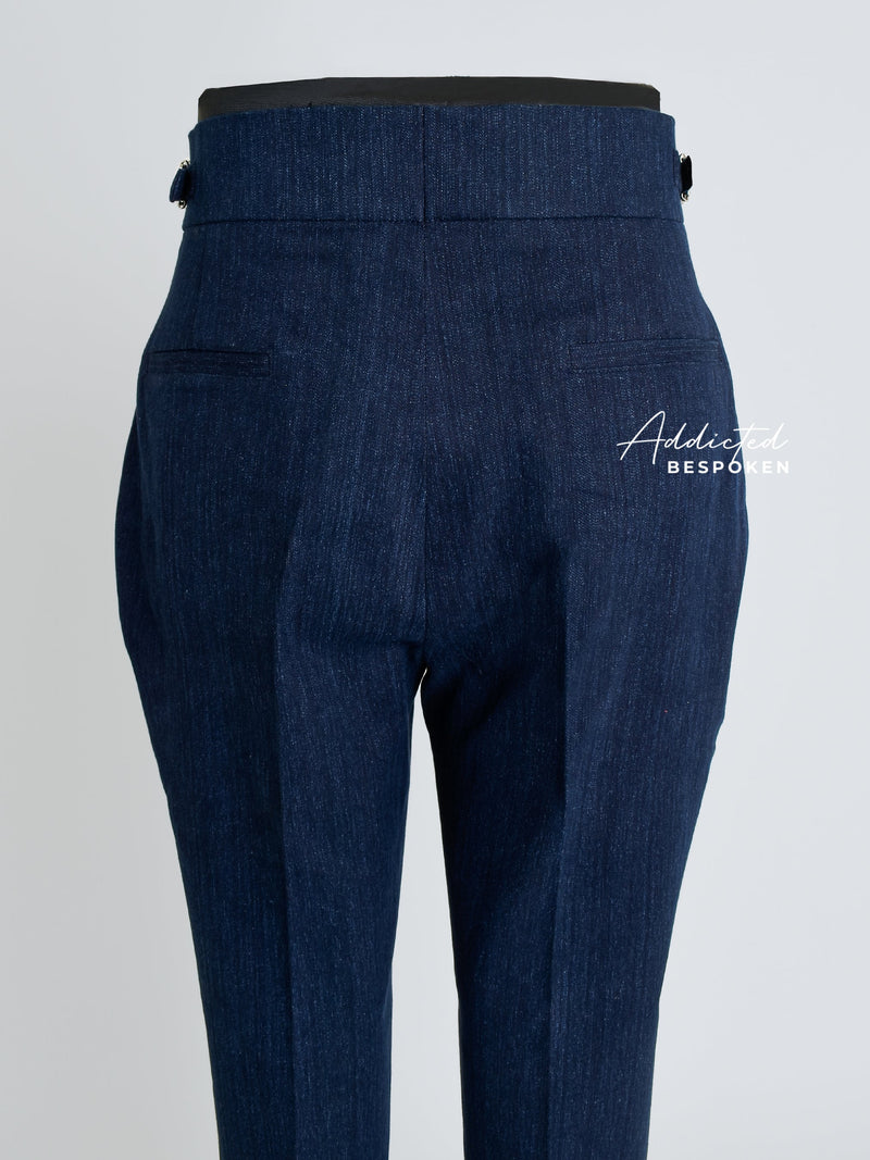 Denim Formal Pant | Addicted Bespoken