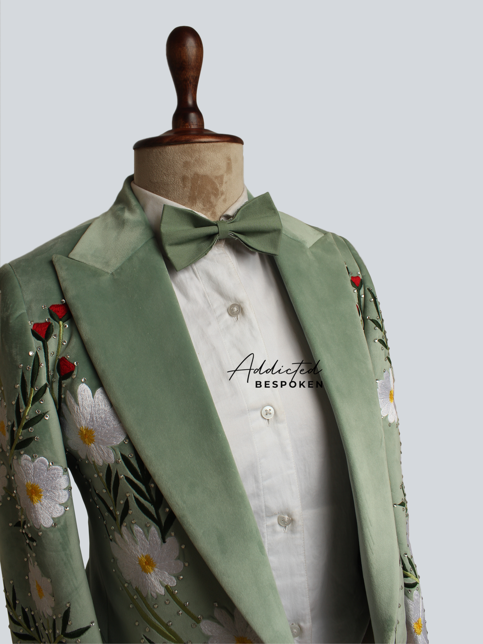 Daisy Floral Crop Jacket | Addicted Bespoken