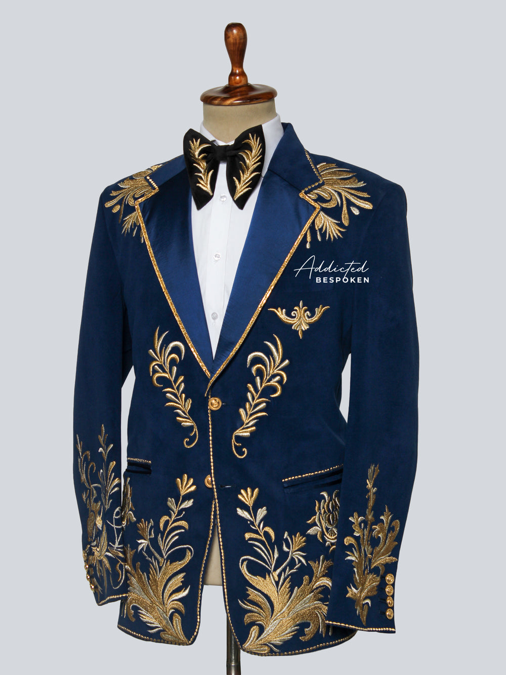 Luxury Velvet Party Suit | Addicted Bespoken
