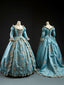 Victorian Baroque Evening Gown–Enchanted Fairytale Elegance