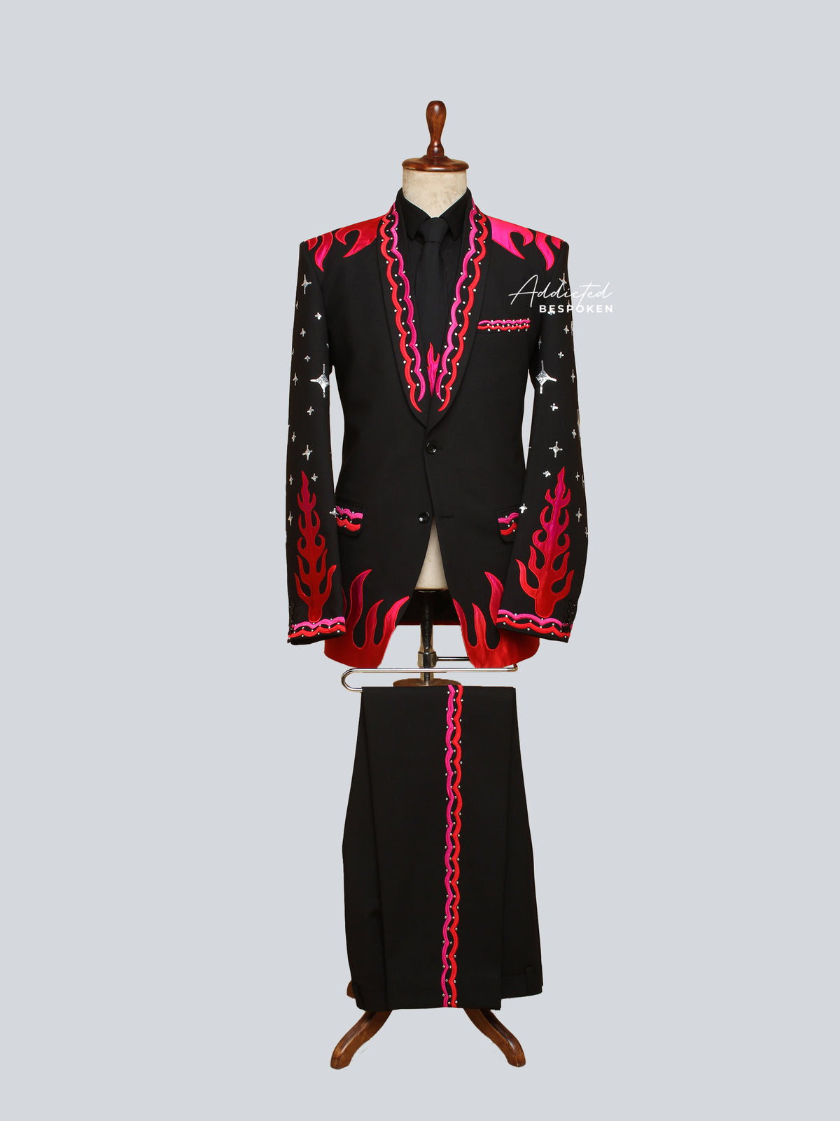 Country Western Suits Gurkha Pants Embroidered Blazers Rococo Fashion ...