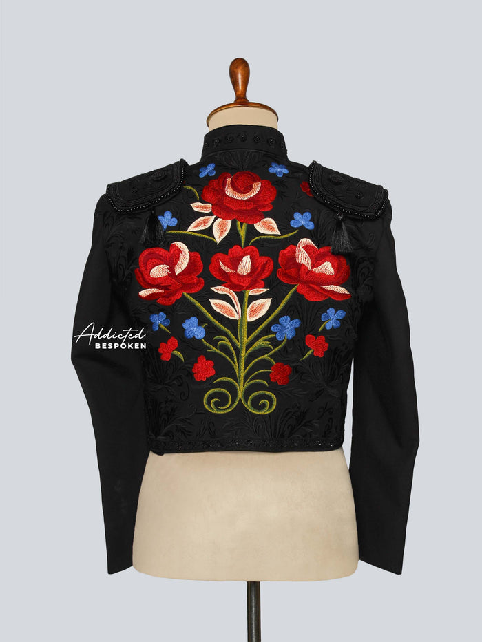 Noir Royale Embroidered Matador Suit | Addicted Bespoken