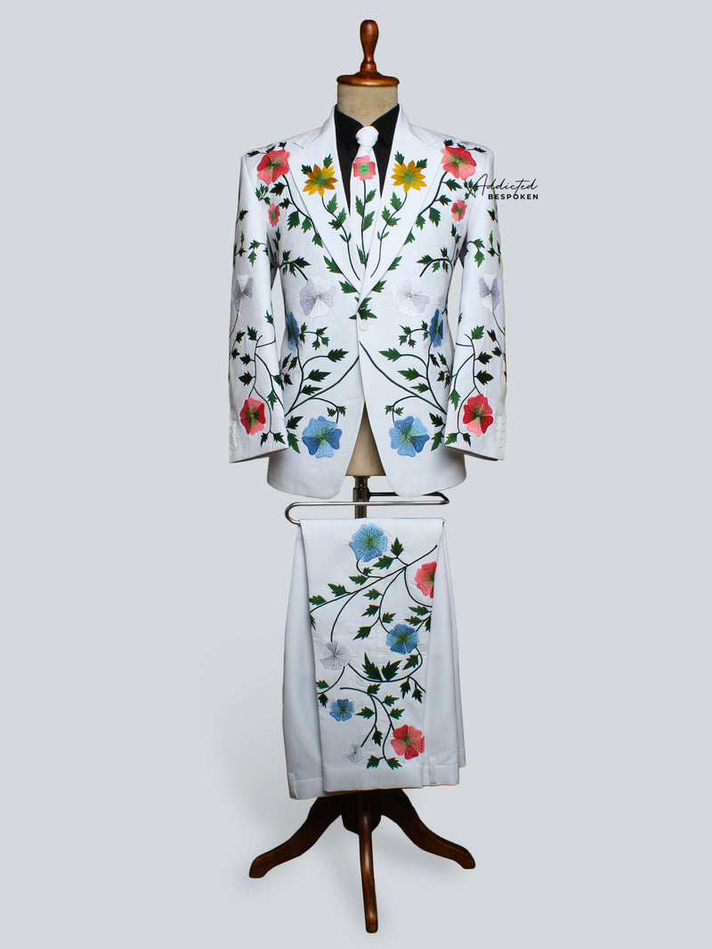 Country Western Suits Gurkha Pants Embroidered Blazers Rococo Fashion ...