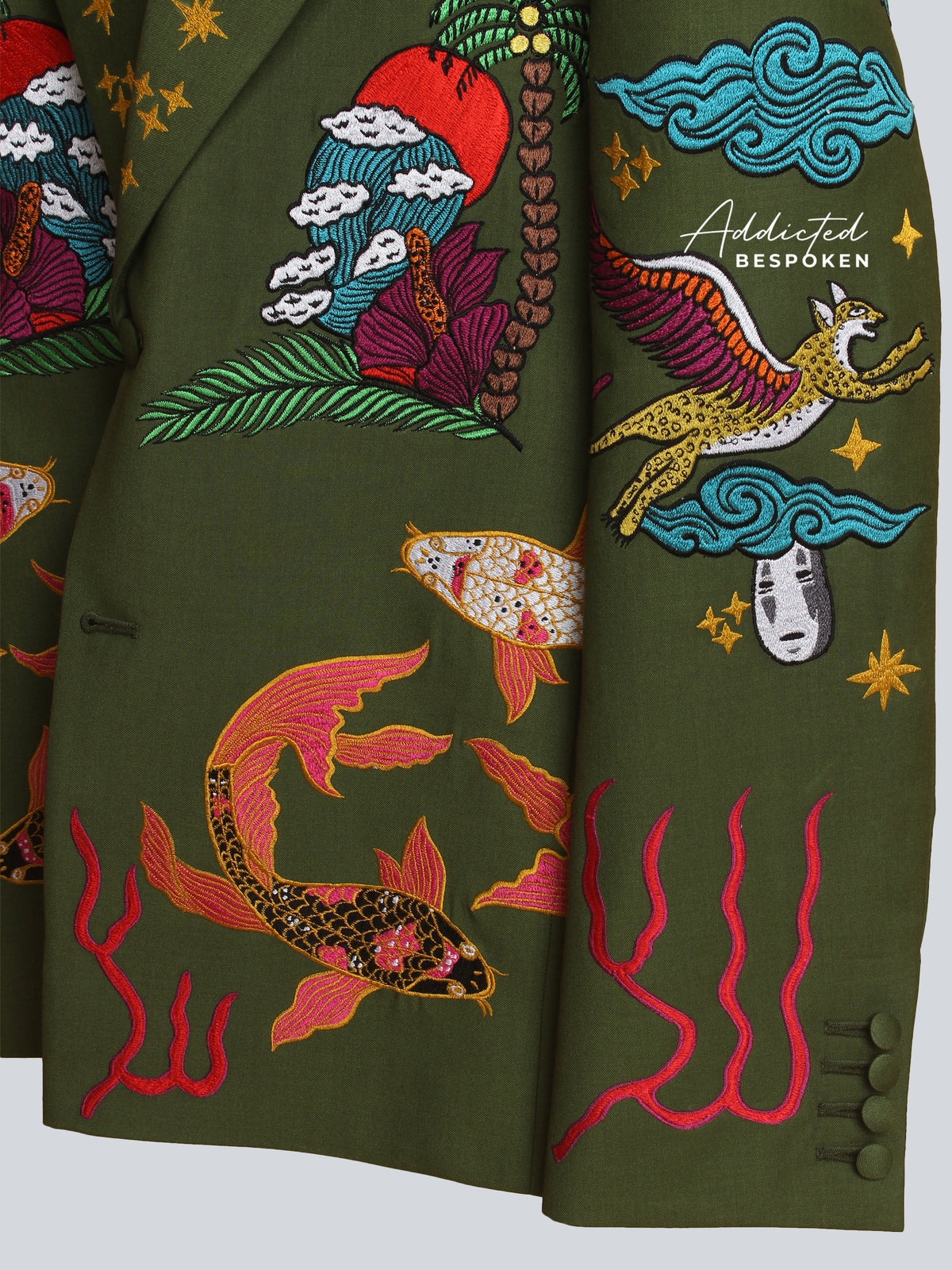 Celestial Reverie Embroidered Suit | Addicted Bespoken