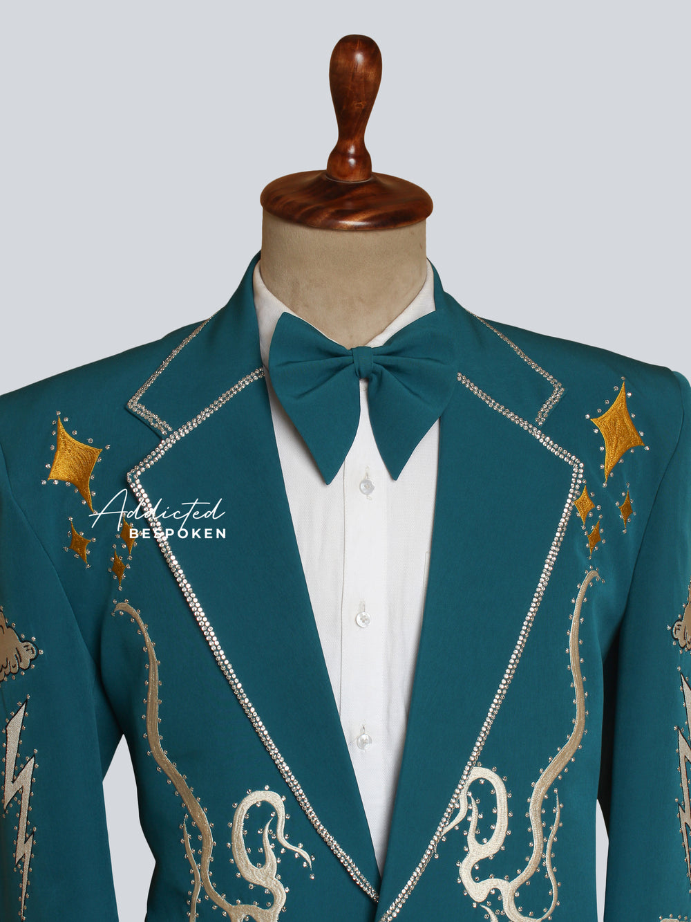Western-Themed Embroidered Suit | Addicted Bespoken