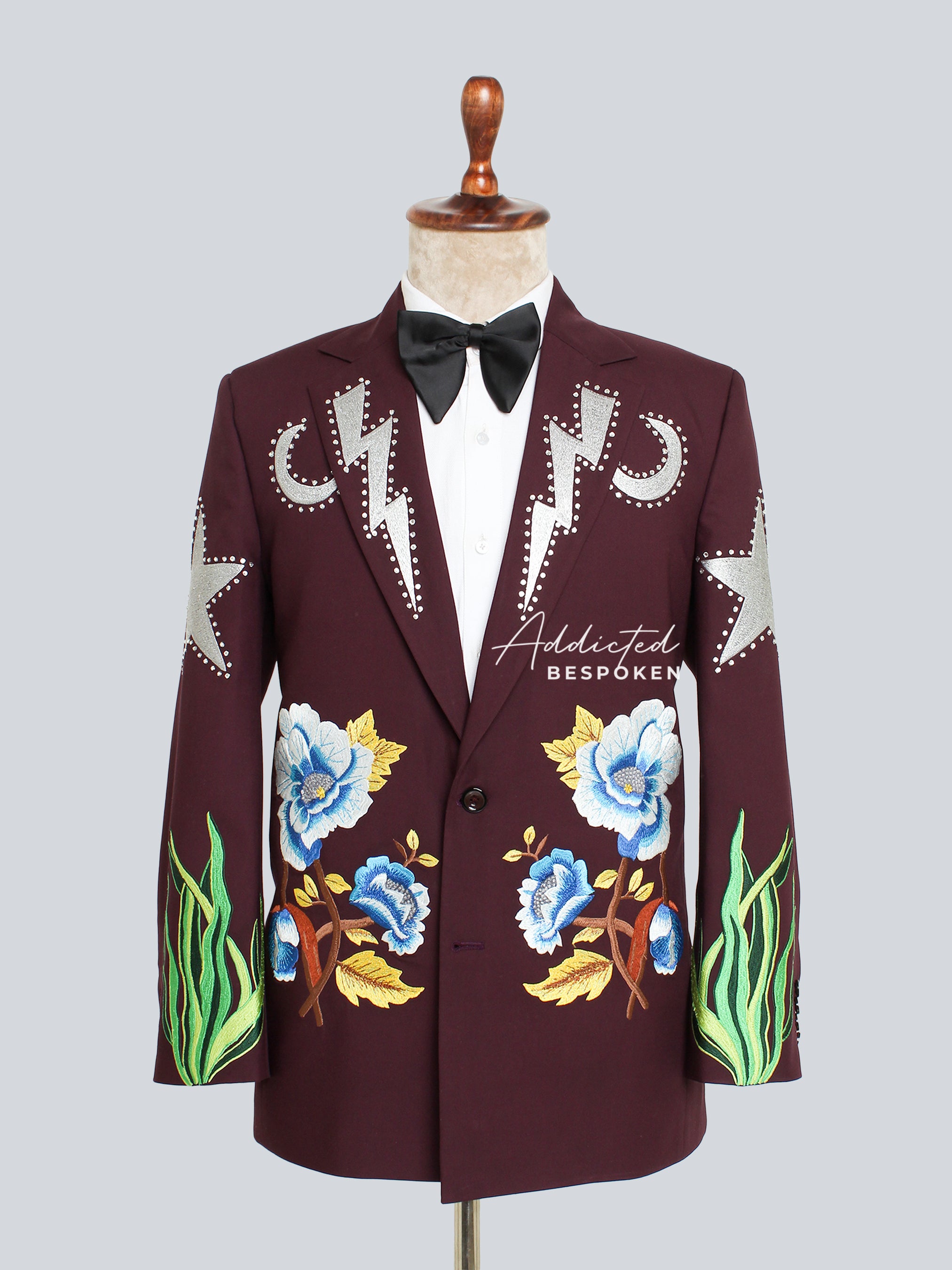Celestial Bloom Designer Suit | Addicted Bespoken