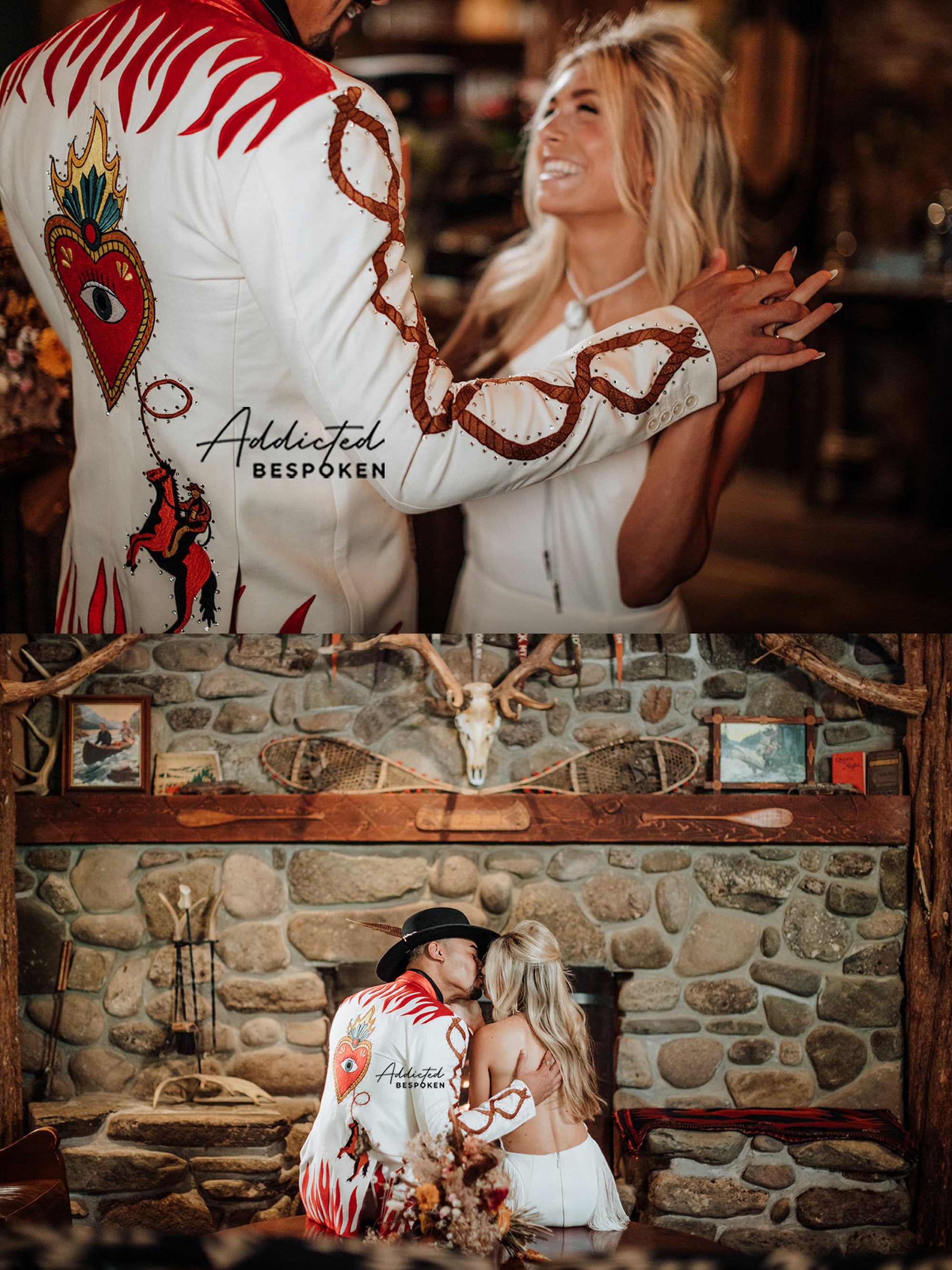 Rustic Blossom Embroidered Suit | Addicted Bespoken