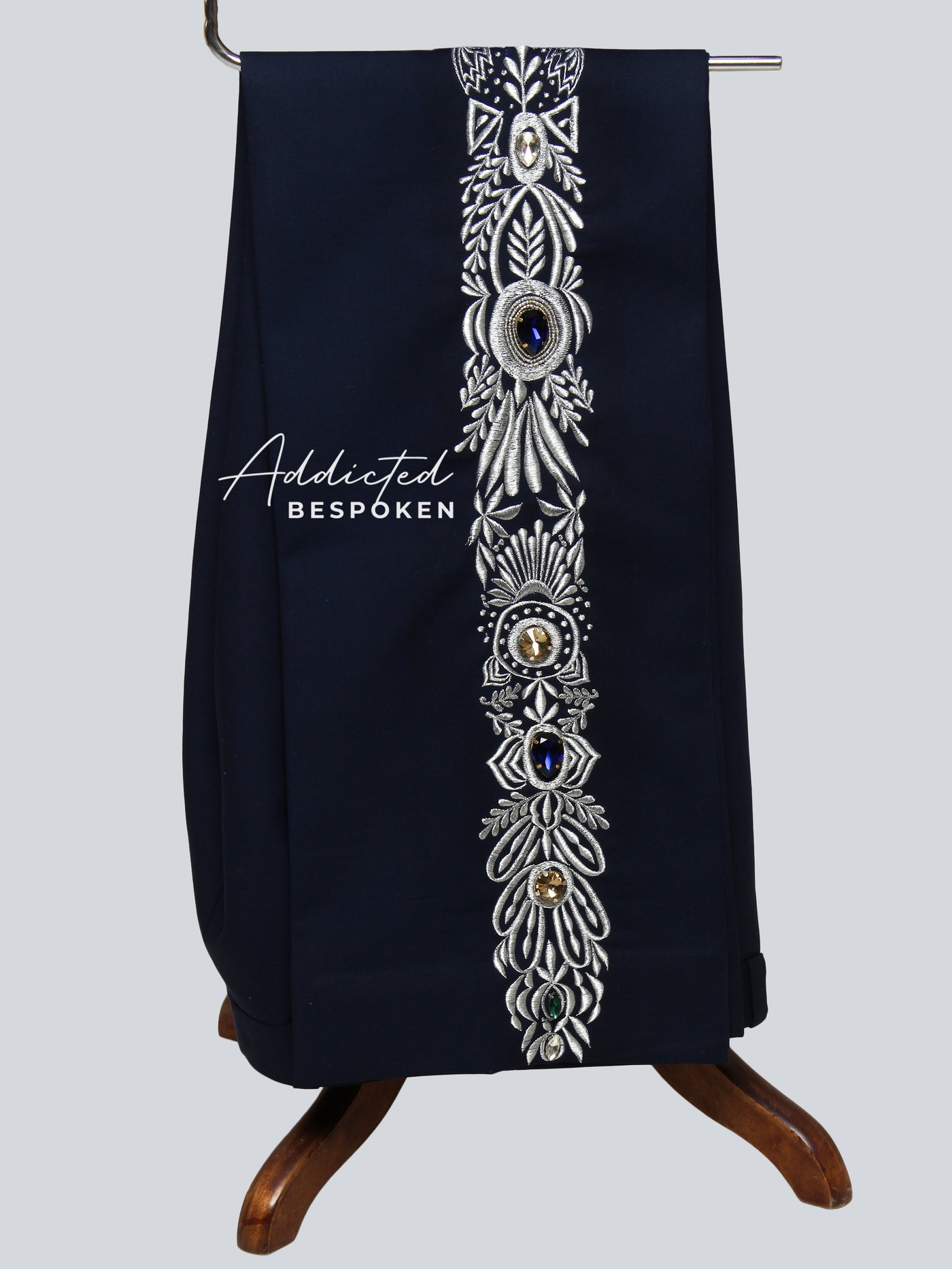 Celestial Midnight Embroidered Suit | Addicted Bespoken