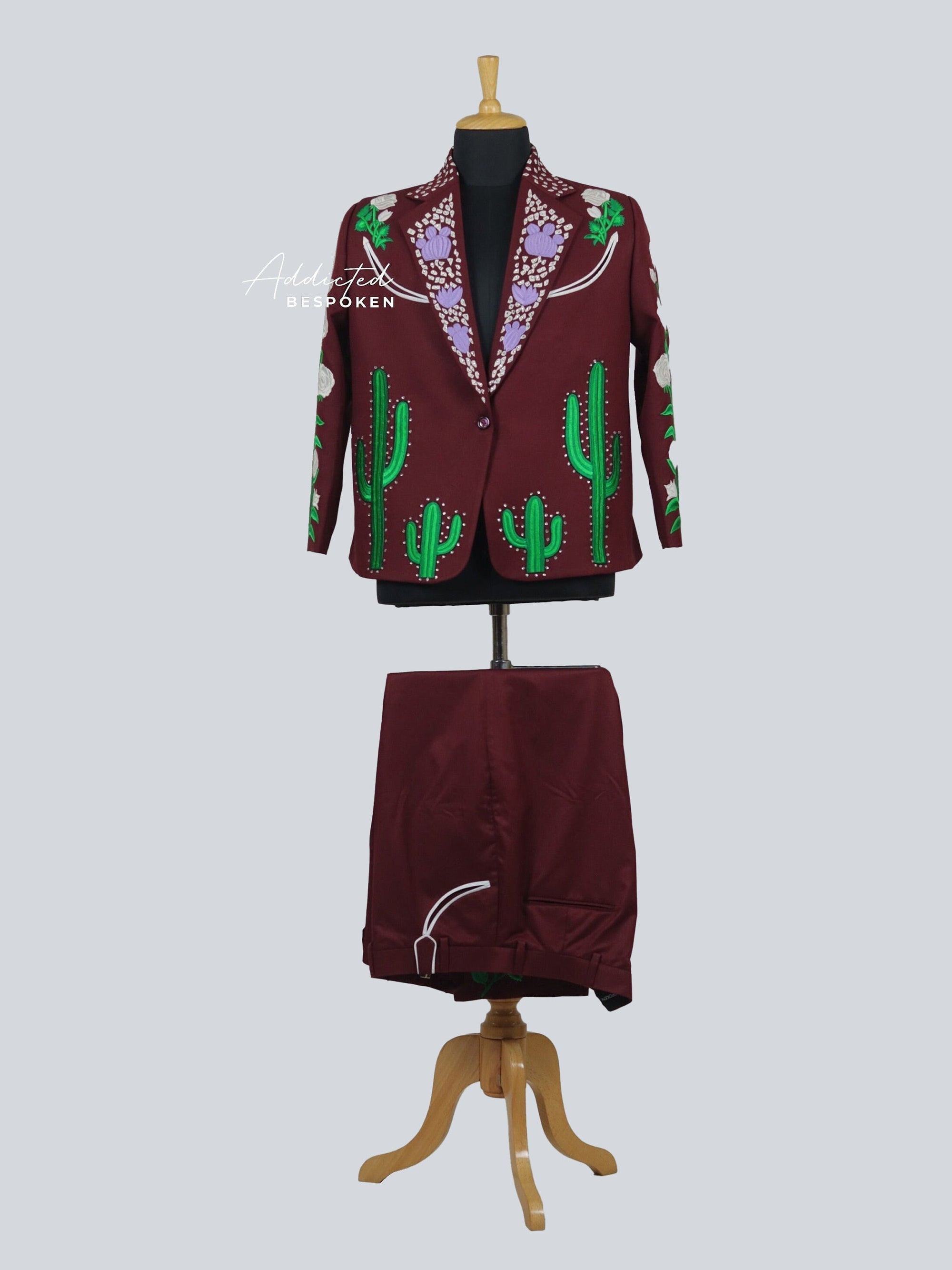 Galactic Cacti Spaceship Suit | Addicted Bespoken