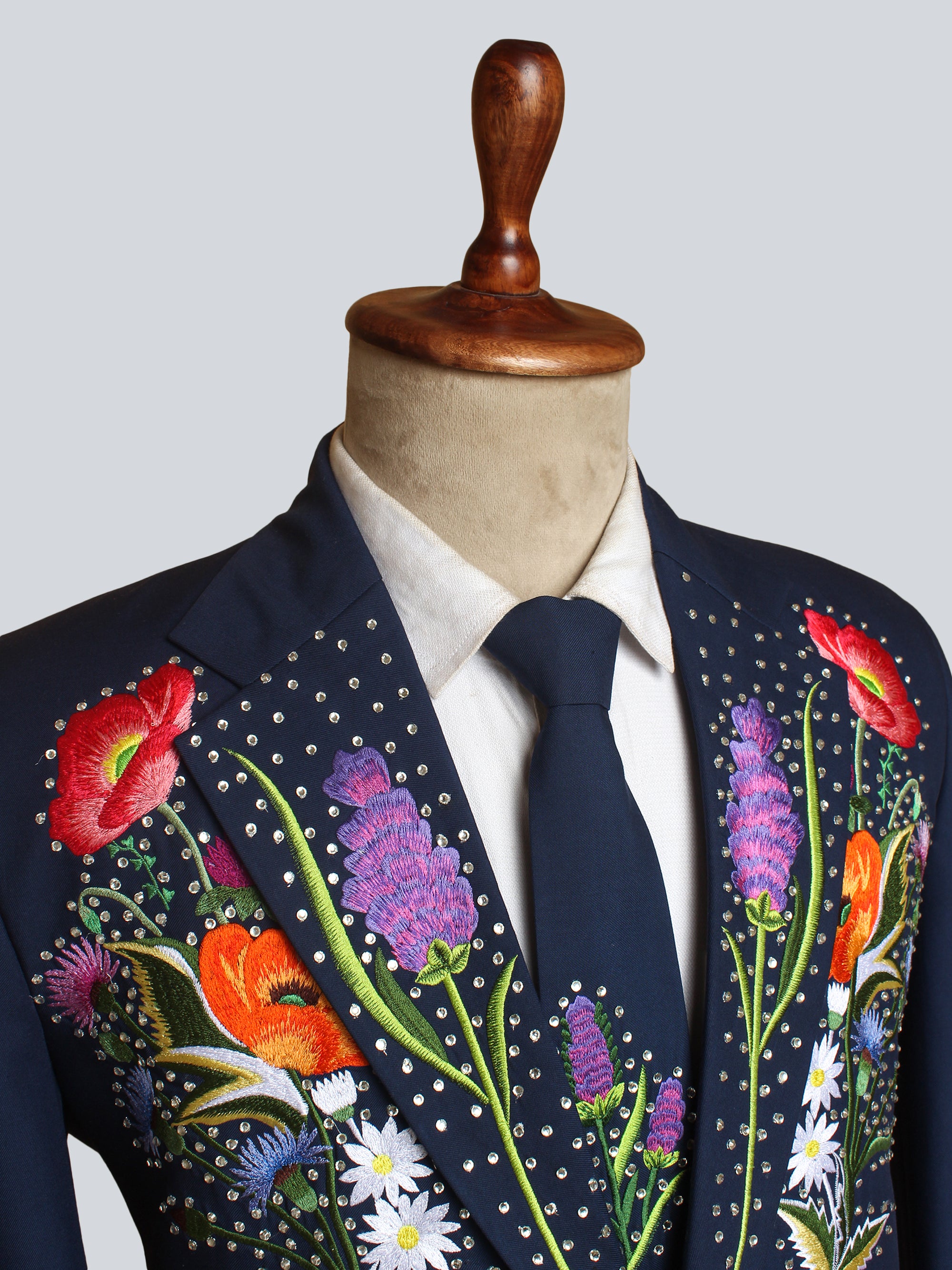 Size: Customized 2 Piece Suit