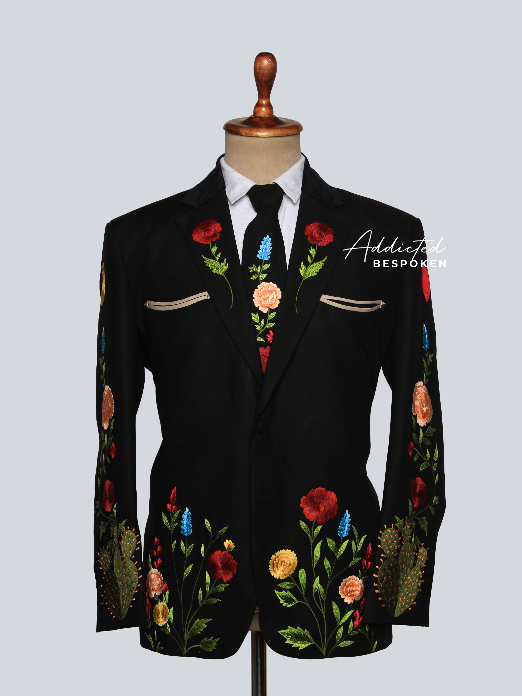 The Floral Maverick Suit | Addicted Bespoken