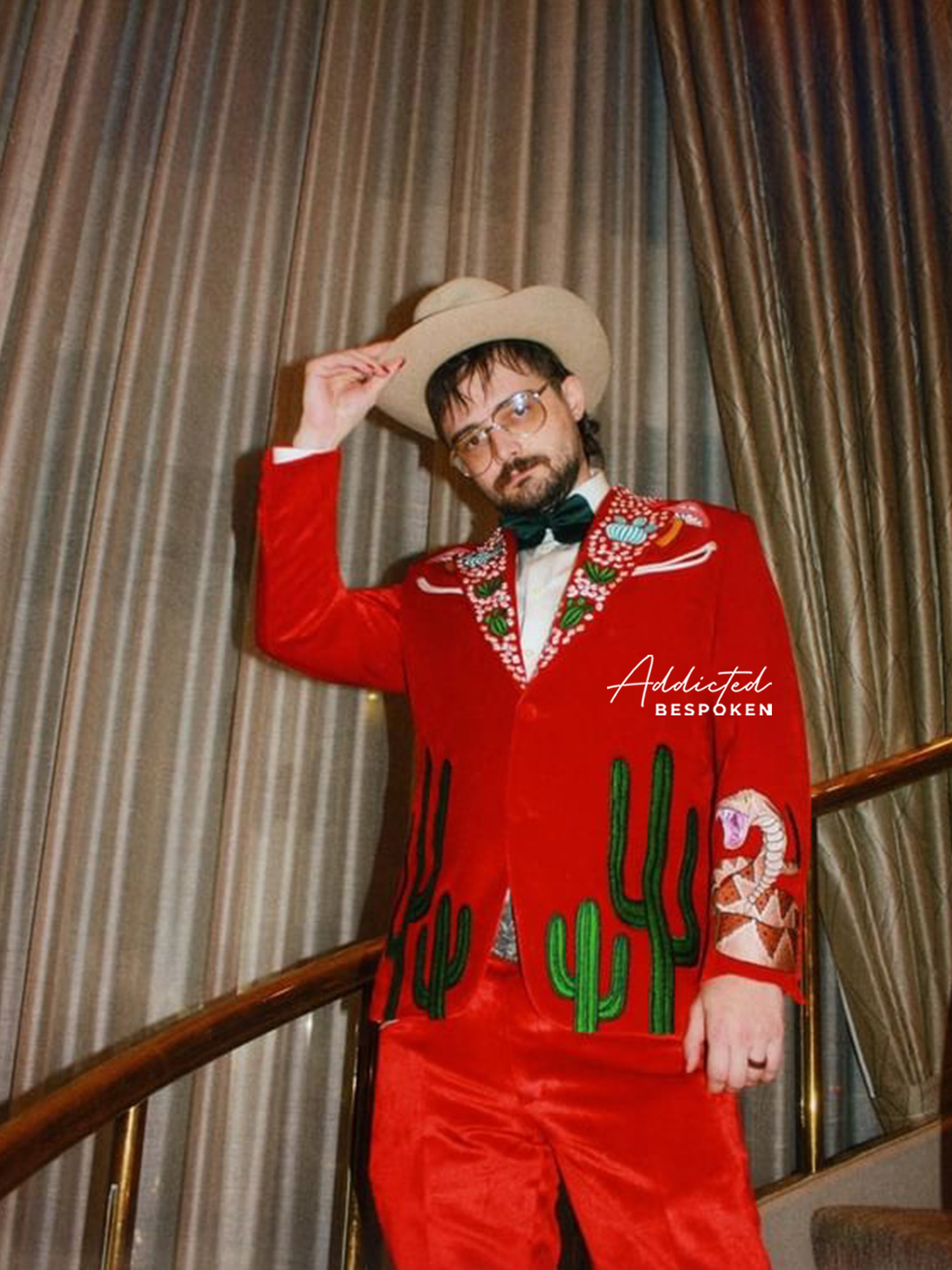 Mystical Mushroom Cactus Suit | Addicted Bespoken
