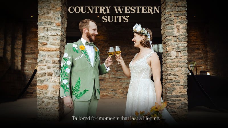 Embroidered Western Suits | Addicted Bespoken