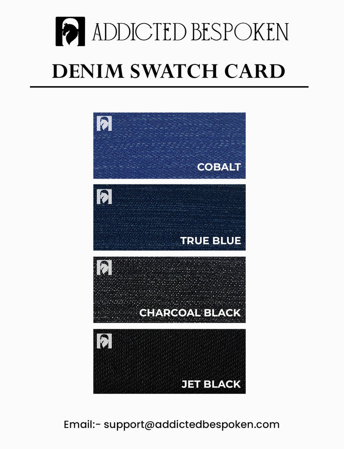 Denim Formal Pant | Addicted Bespoken