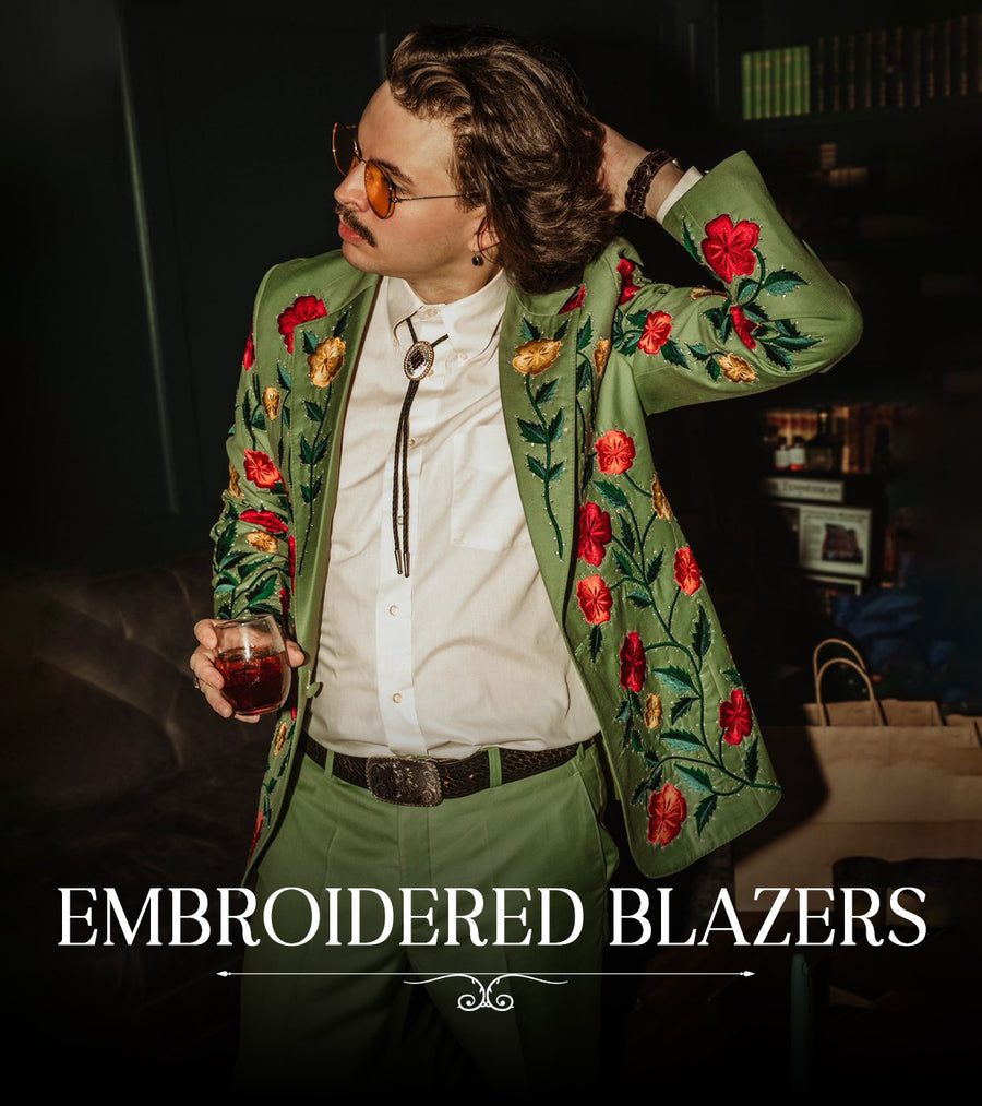 Embroidered Blazers | Addicted Bespoken