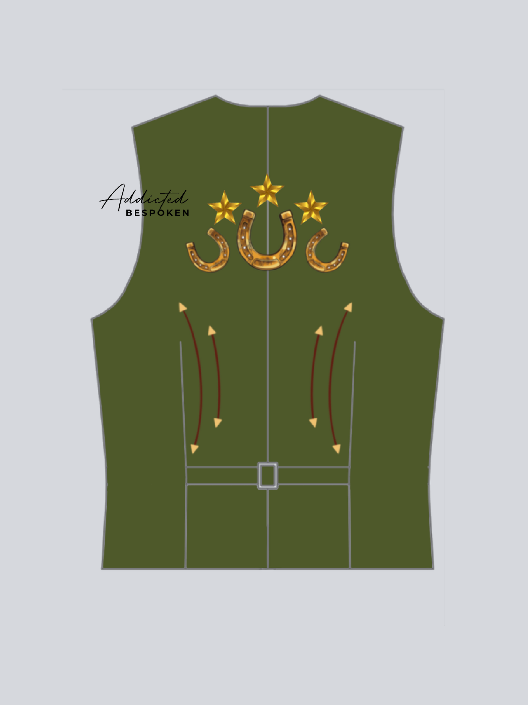Western Style Embroidered Vest | Addicted Bespoken