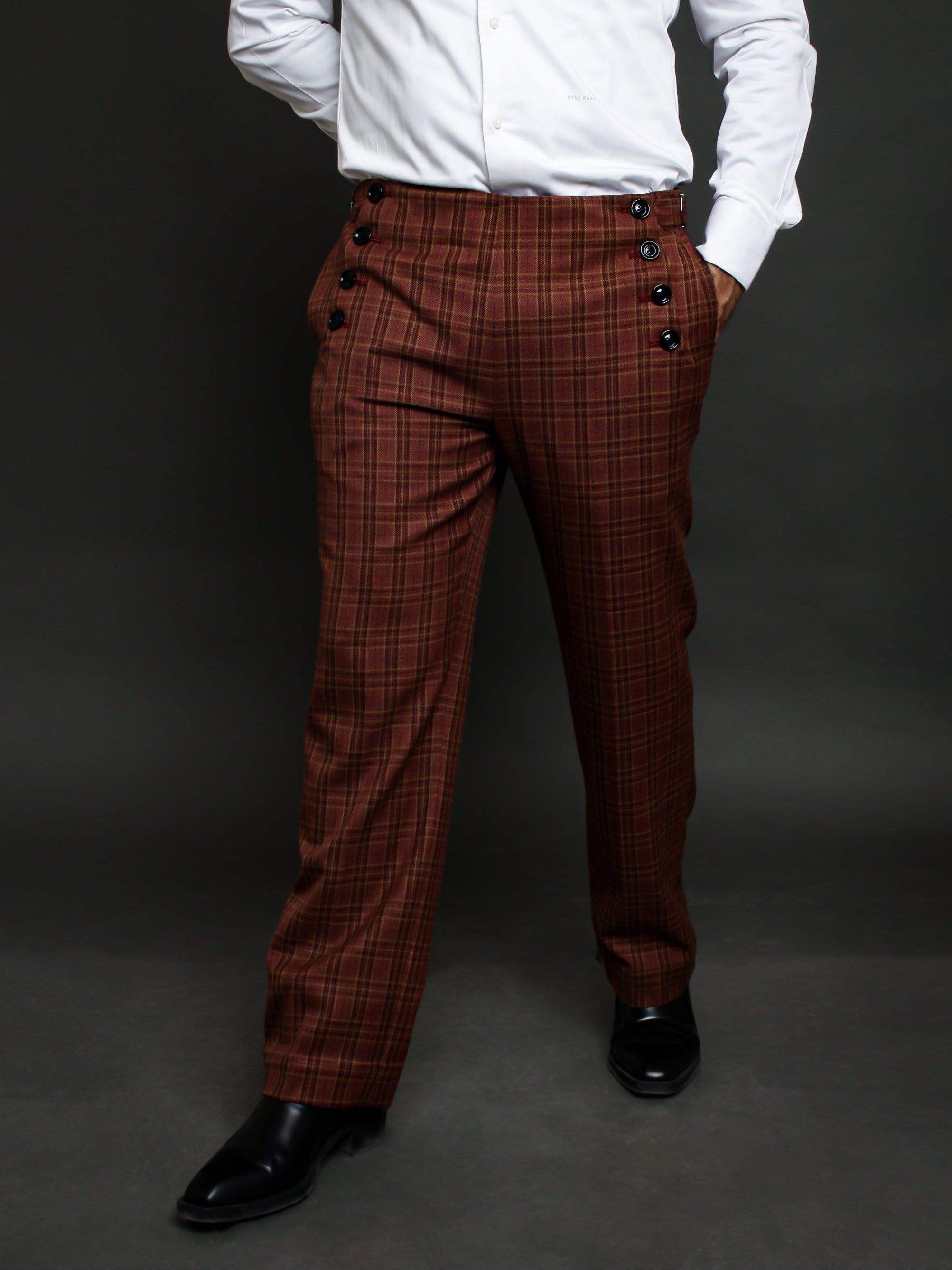 Retro Check Pants | Addicted Bespoken