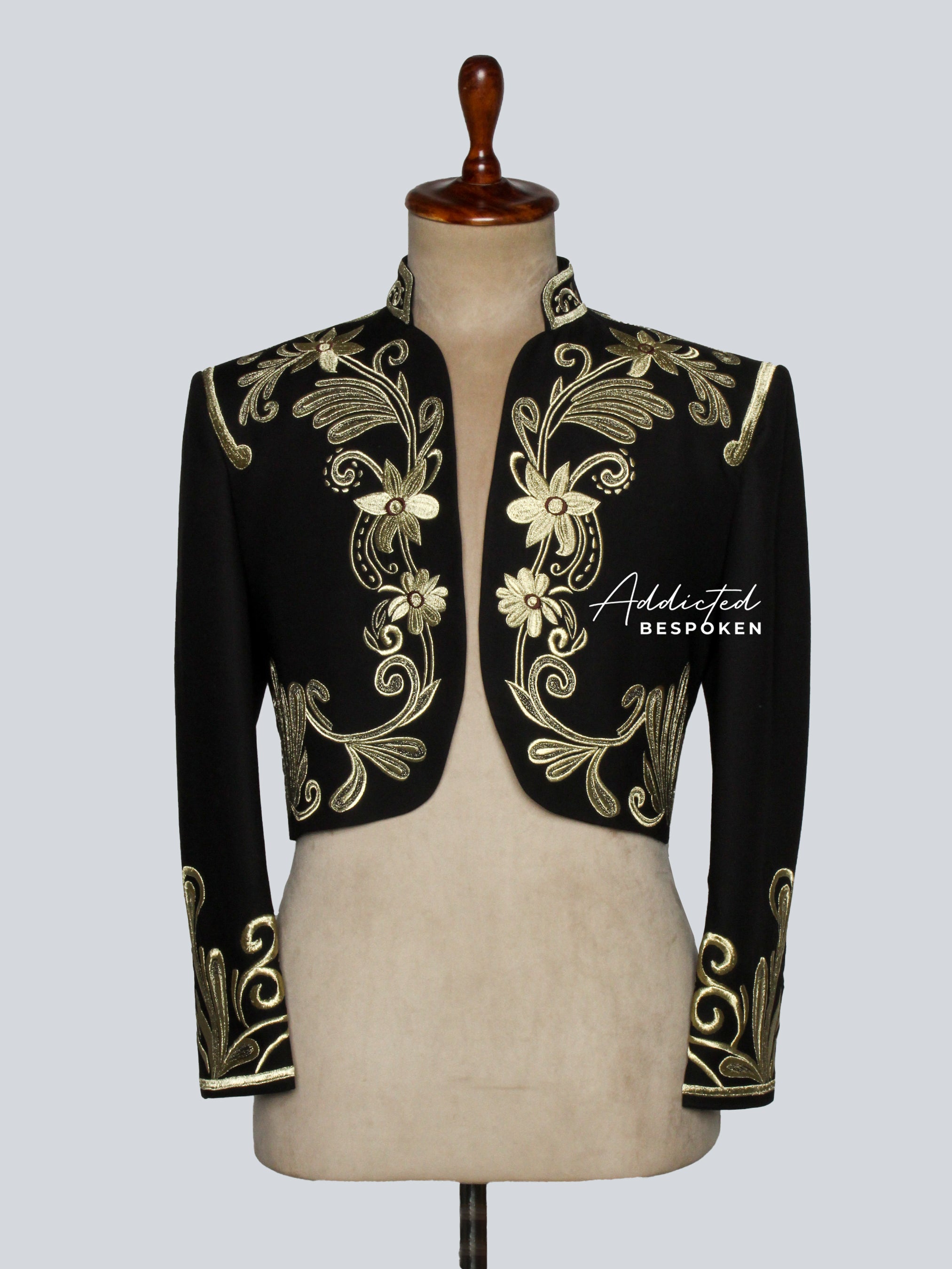 Signature Charro Bolero Embroidered Jacket | Addicted Bespoken
