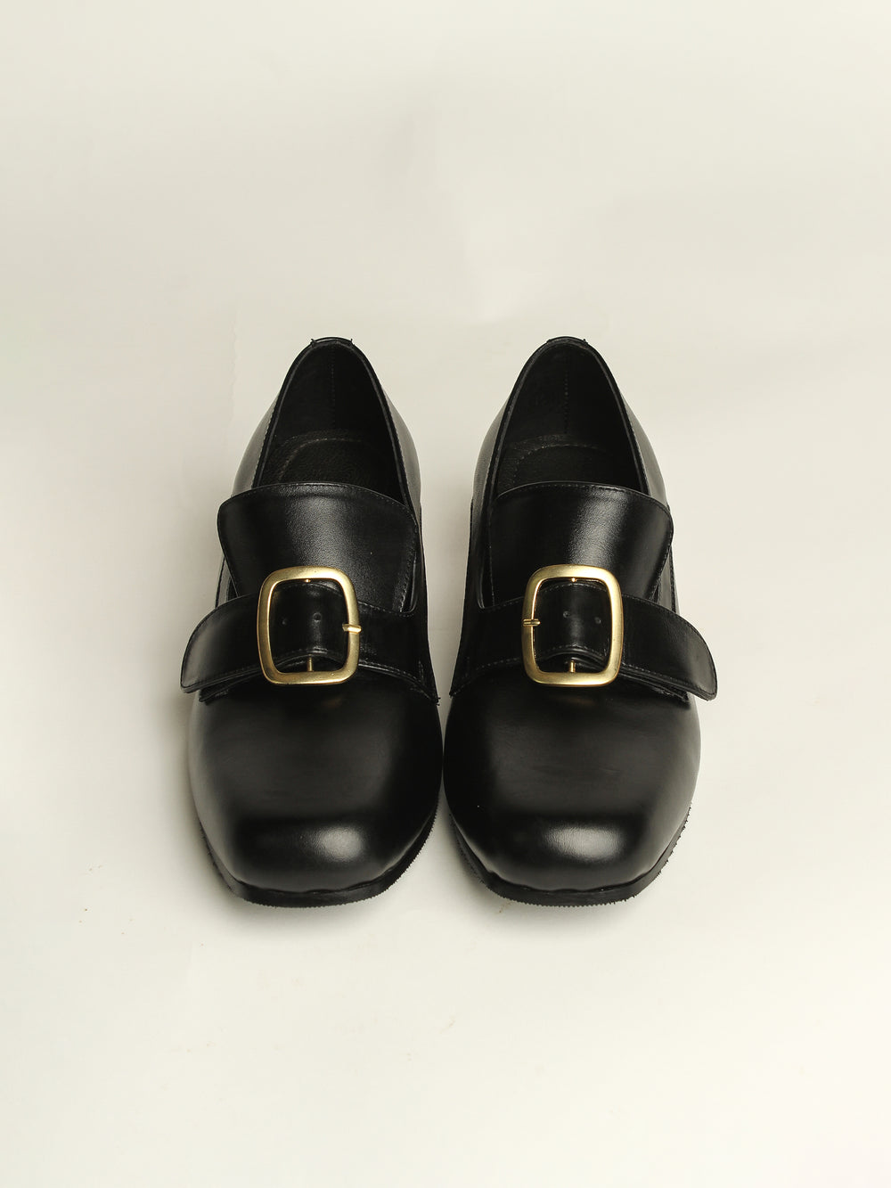 Rococo Buckle Heel Shoes | Addicted Bespoken