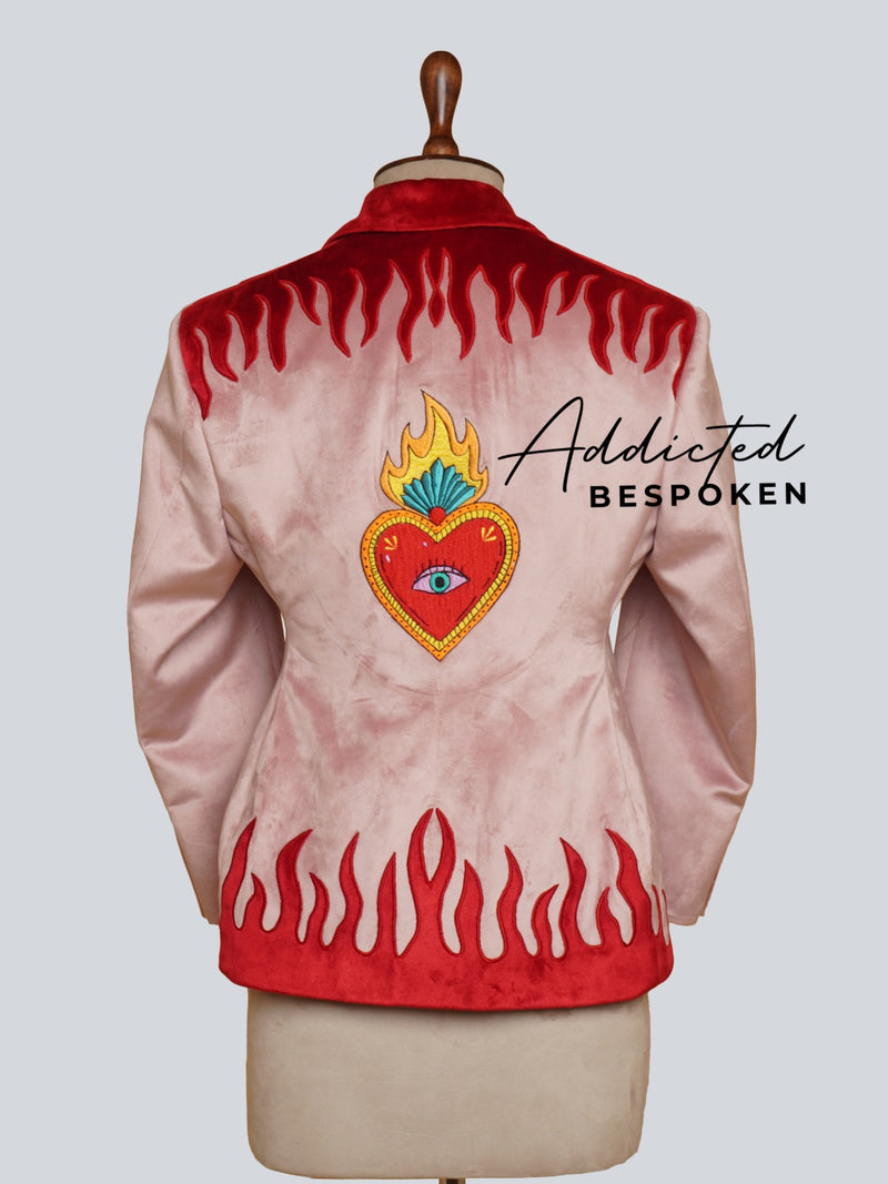 The Fiery Bloom Suit | Addicted Bespoken