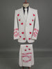 Hearts & Music Notes Embroidered Suit | Addicted Bespoken