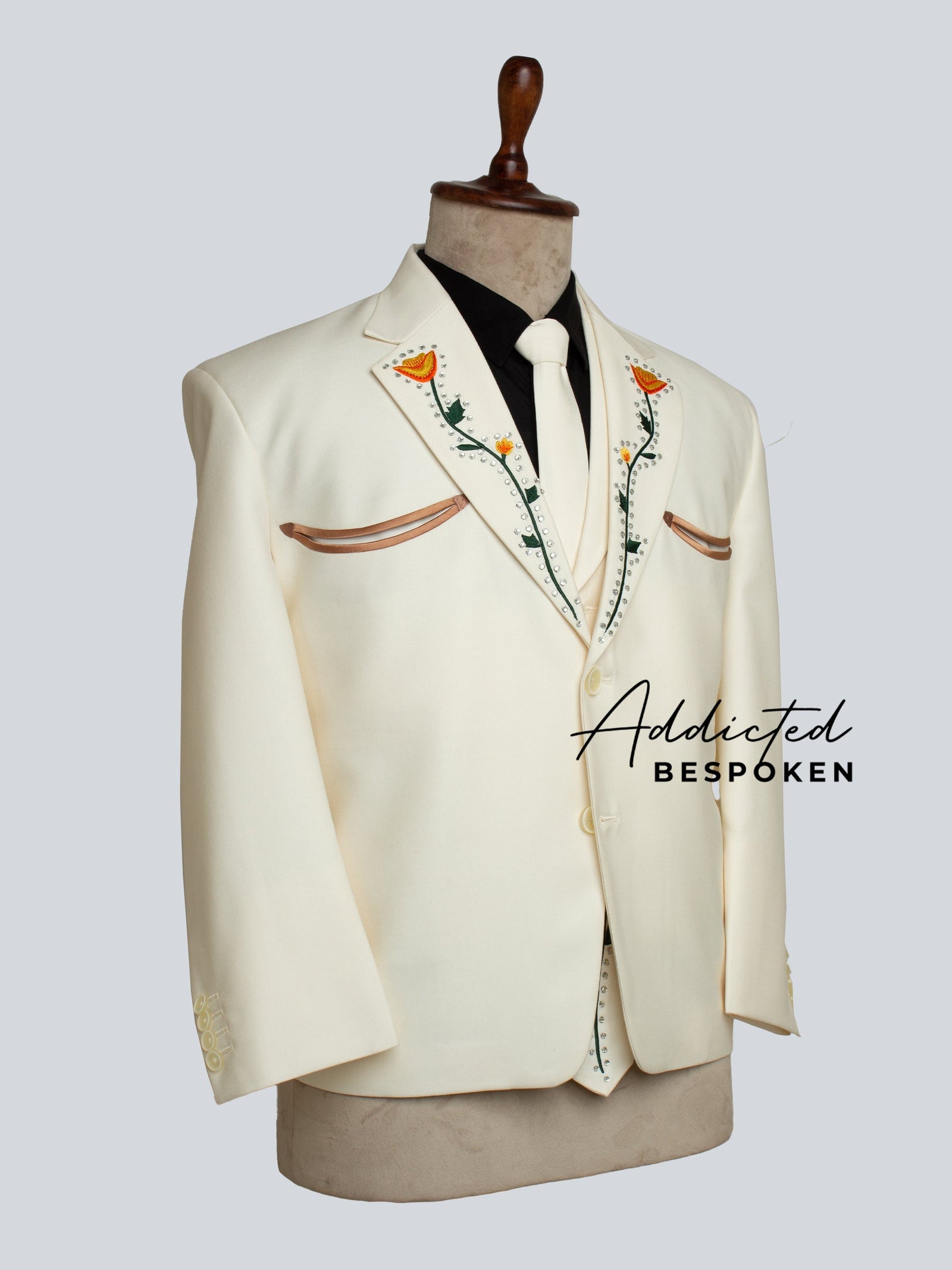 Country Western Suits Gurkha Pants Embroidered Blazers Rococo Fashion ...