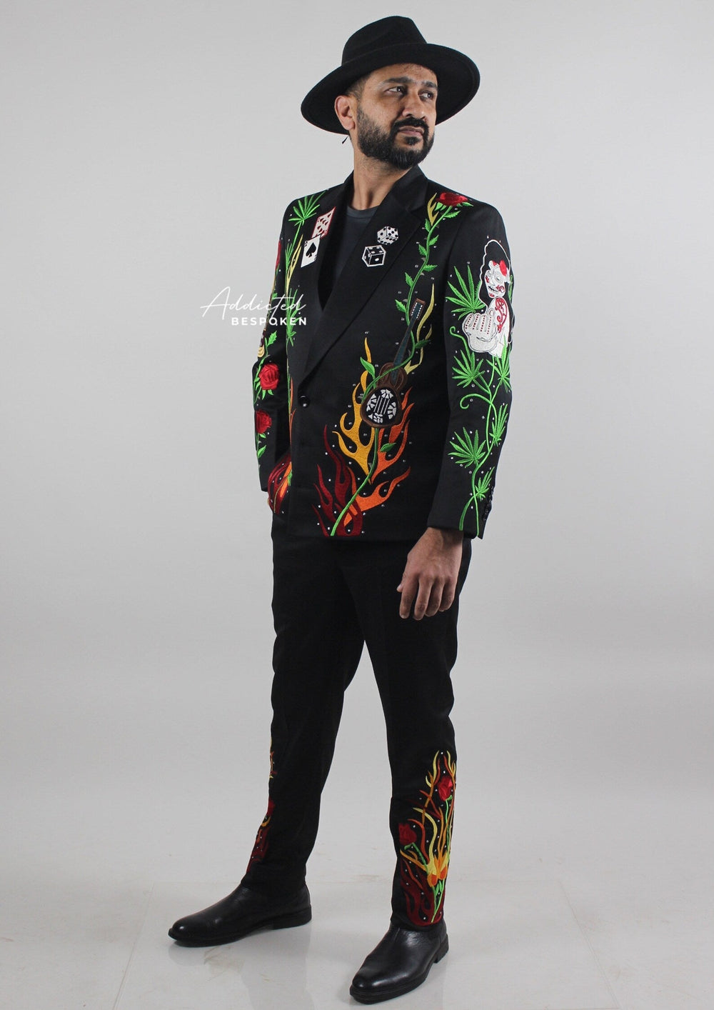Embroidered Western Retro Cowboy Outfit | Addicted Bespoken